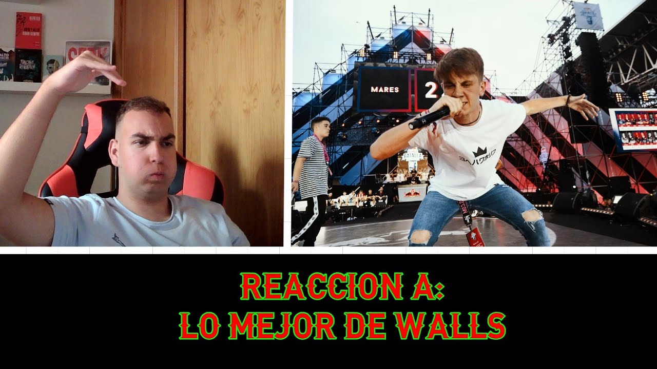 REACCIONANDO A LO MEJOR DE: WALLS | DUO FREESTYLE - YouTube