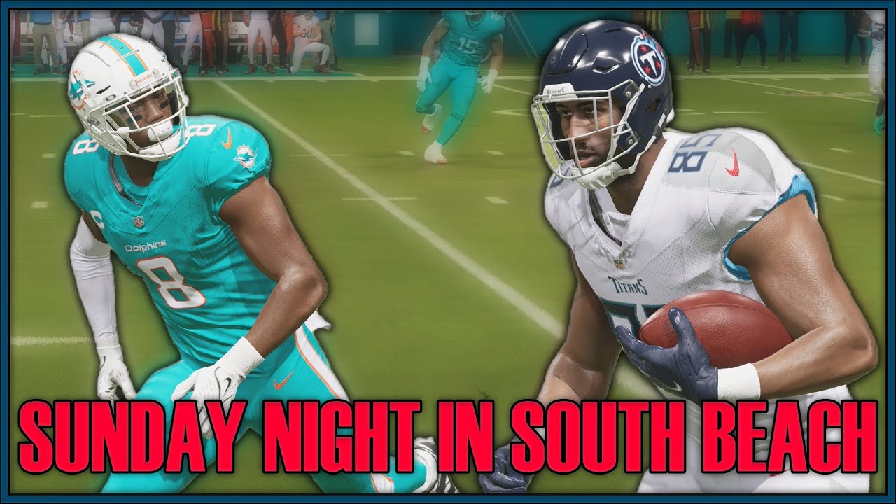 Sunday Night Showdown In South Beach | Madden 24 Titans Franchise Ep ...