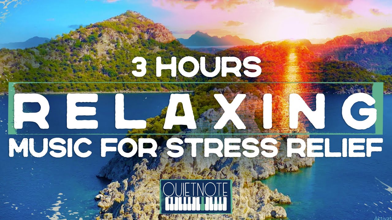 Relaxing Music for Stress Relief, 3 Hours of Meditation Music, Ambient ...