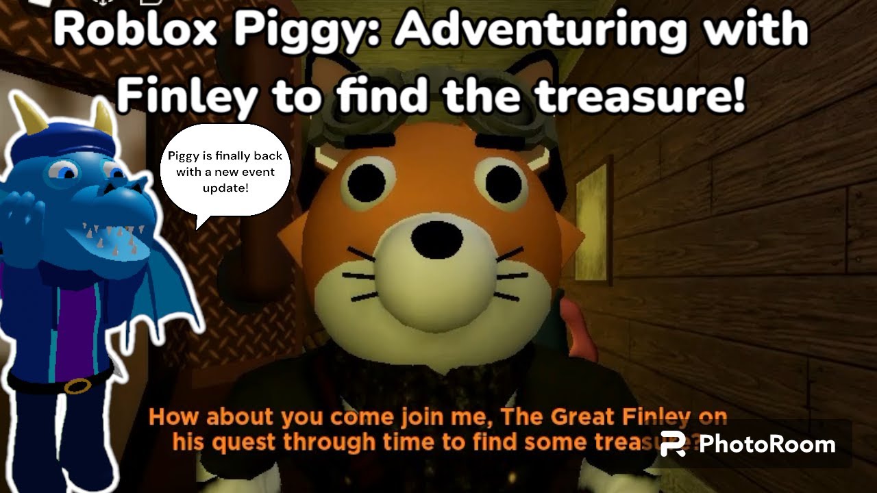 Roblox Piggy: Adventuring with Finley to find the Treasure! (THE HUNT ...