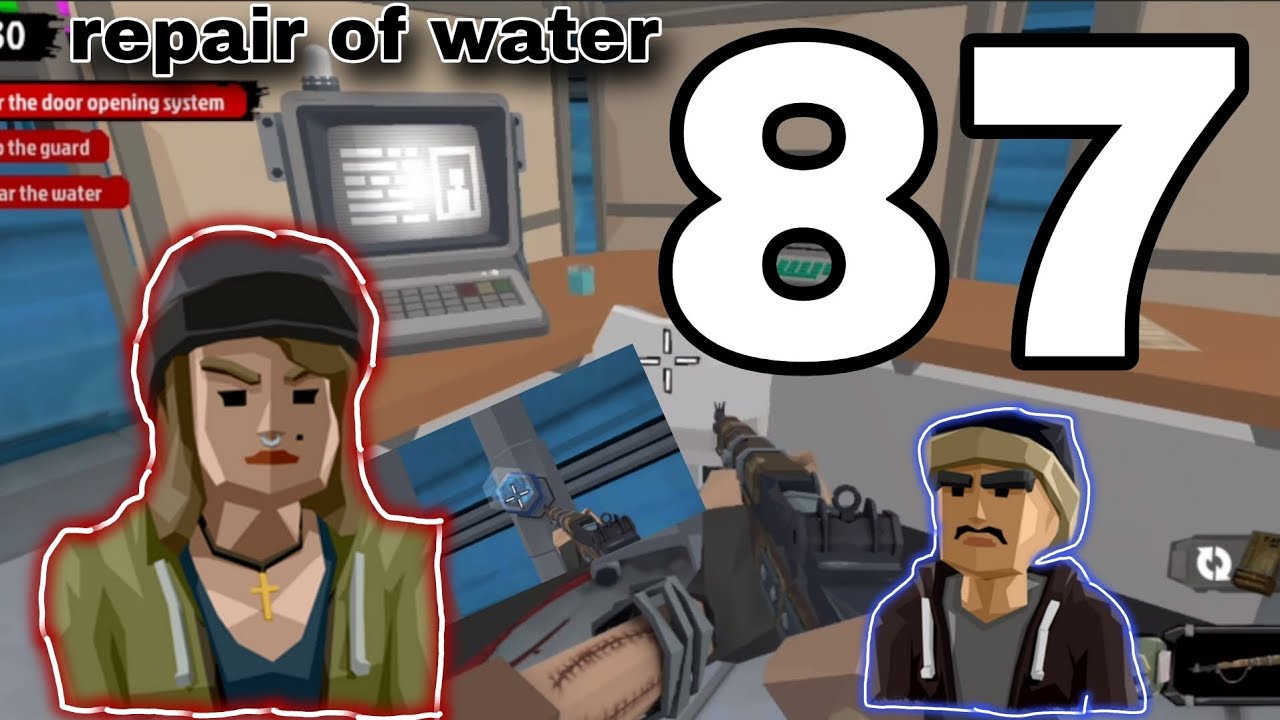 Helped Ruby and drunkard repair the water purifier tank.part 86|| #thewalkingzombie - YouTube