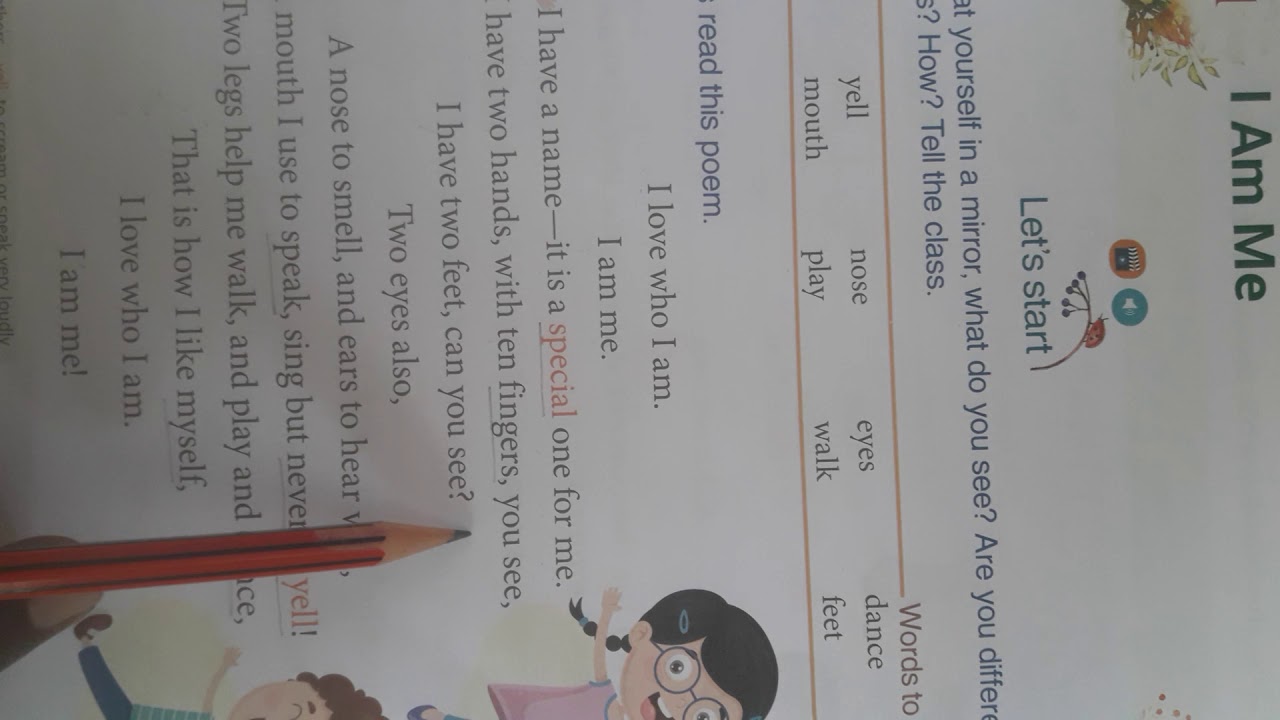 POEM I AM ME - YouTube