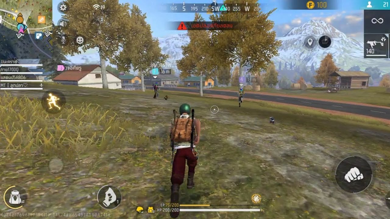 Es game Free Fire mobile game ep.161 Team Rank พอได้ - YouTube