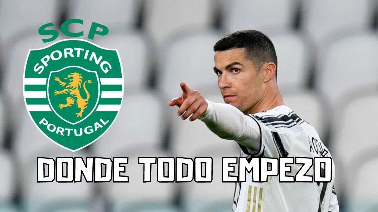 CRISTIANO RONALDO AL SPORTING DE LISBOA - YouTube