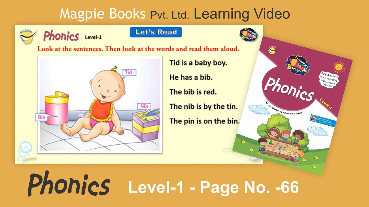 CVC Words-i | in words | ib words | Phonics | Learning Booster | Magpie ...