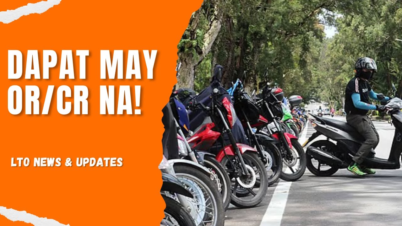 LTO to Dealer 11 days of processing of Motorcycle Registration - YouTube