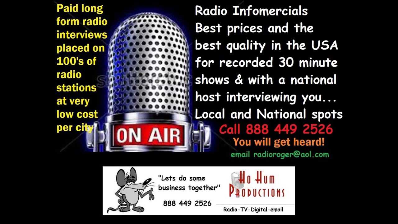 paid programming+infomercials+radio+cost+Michigan - YouTube