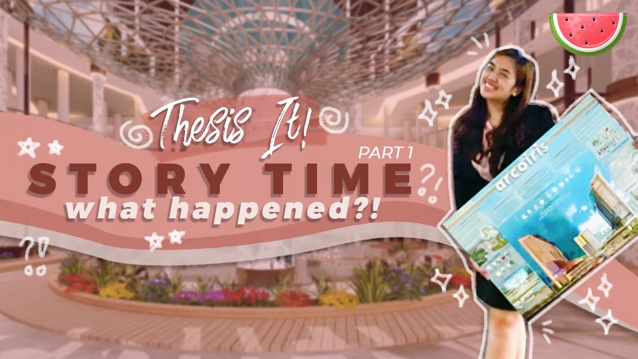 ARCHITECTURAL THESIS VLOG: Story Time, How Thesis Works, Tips | Mapua University | PART 1 - YouTube