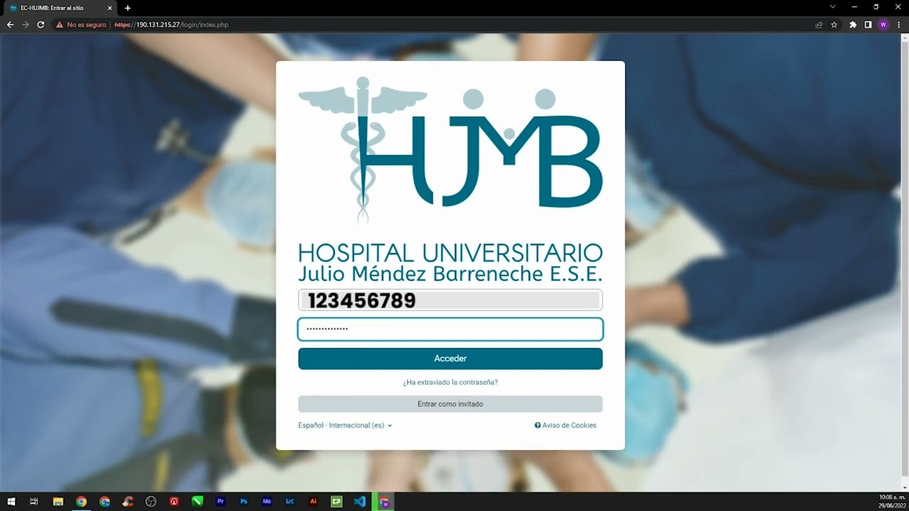 Tutorial Acceso Plataforma Moodle - YouTube