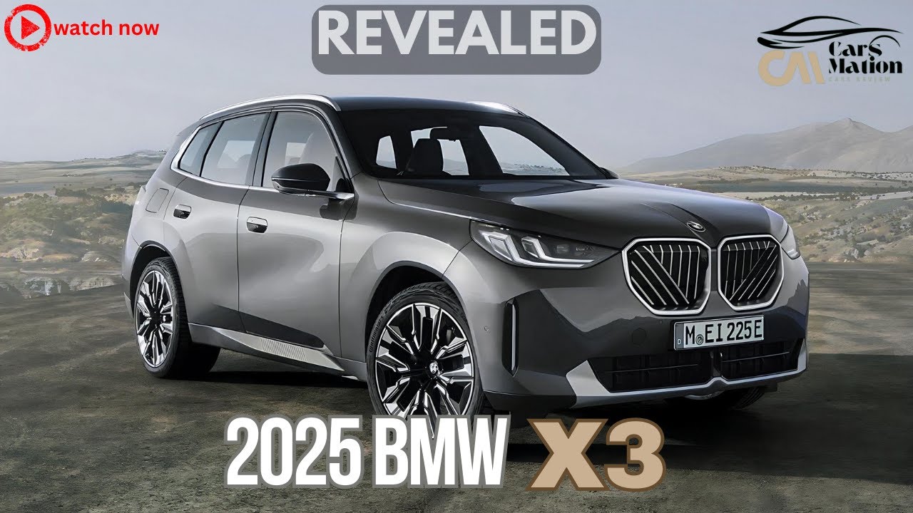 2025 BMW X3: The Fourth-Gen Compact Luxury Crossover - YouTube