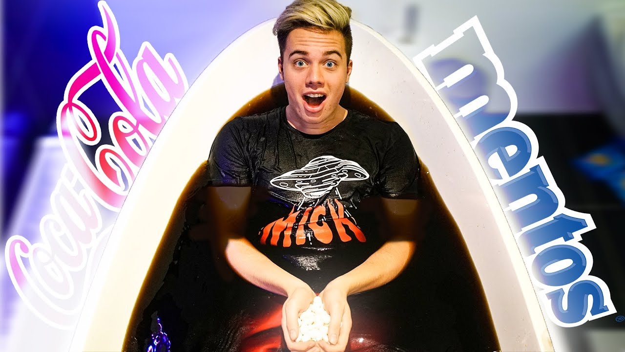 MENTOS VS 100 LITER COLA BAD! - YouTube