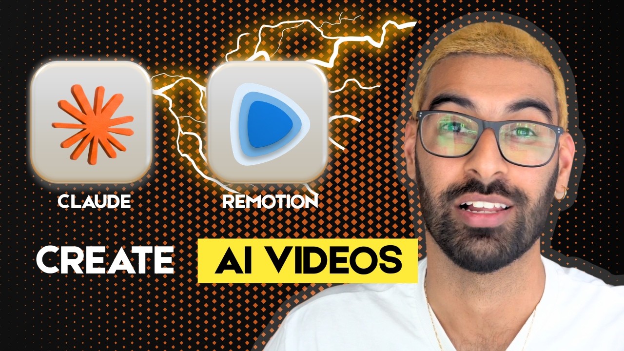 How to create AI Video Animations with Claude + Remotion (for Free ...