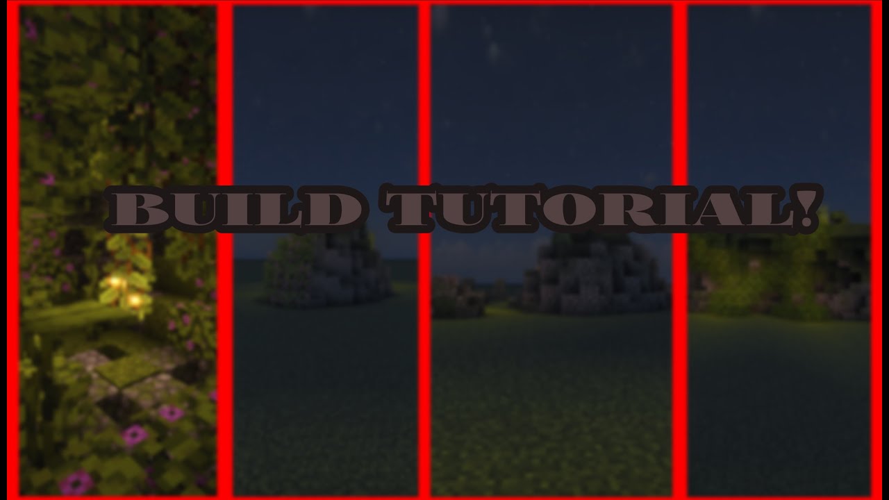 How to build a cave, rock, stone, boulder, and cliff in Minecraft ...