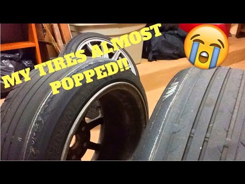 MY TIRES ALMOST POPPED!! - YouTube