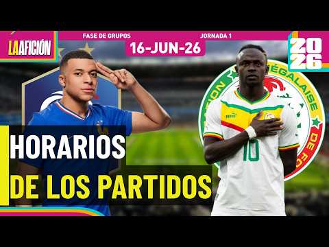 Horarios y dónde ver los partidos del Mundial de hoy 16 de junio 2026