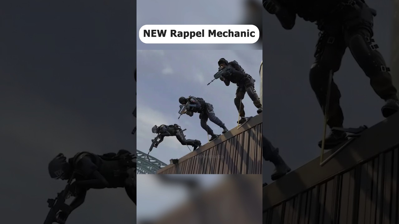 BIG Change Rappel Mechanic - R6 Siege X #rainbowsixsiege #r6 #like ...