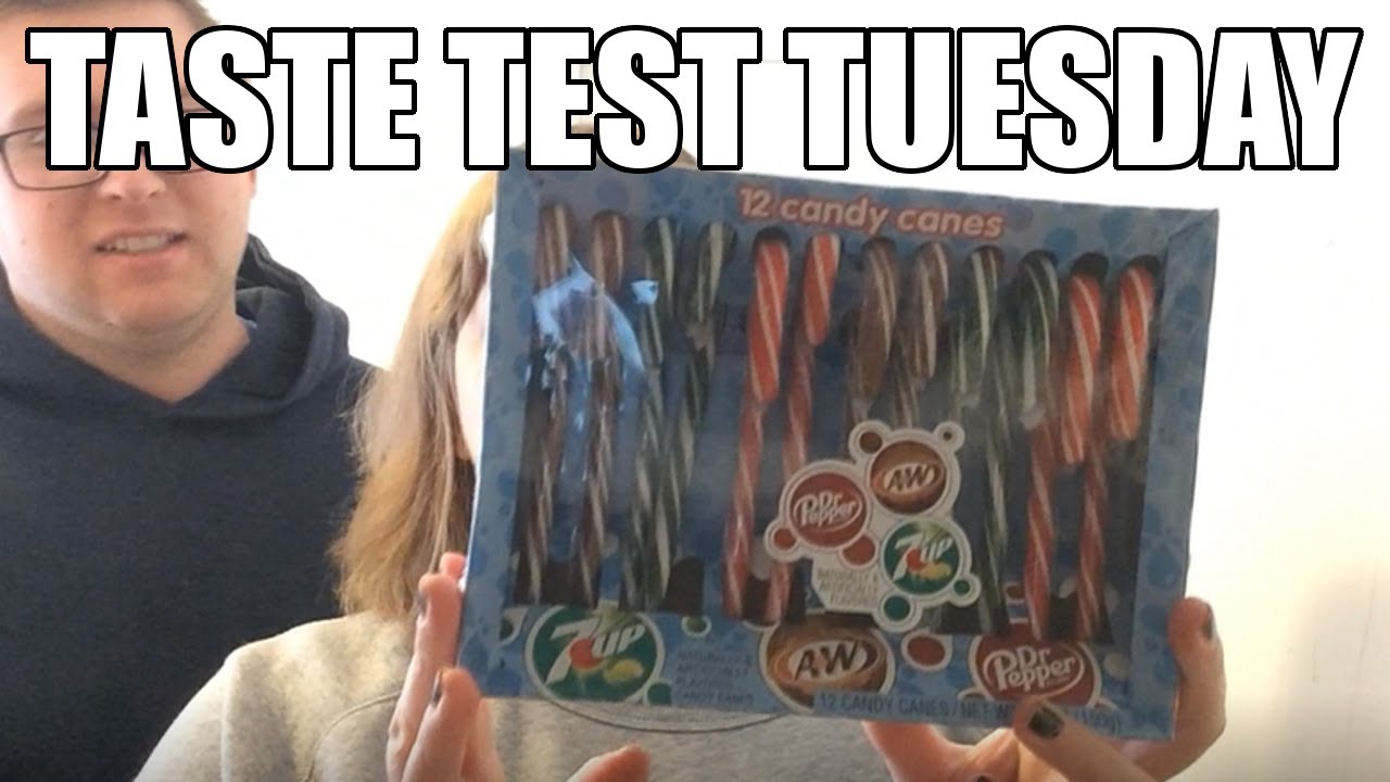 Taste Test Tuesday: Pop Flavored Candy Canes - YouTube
