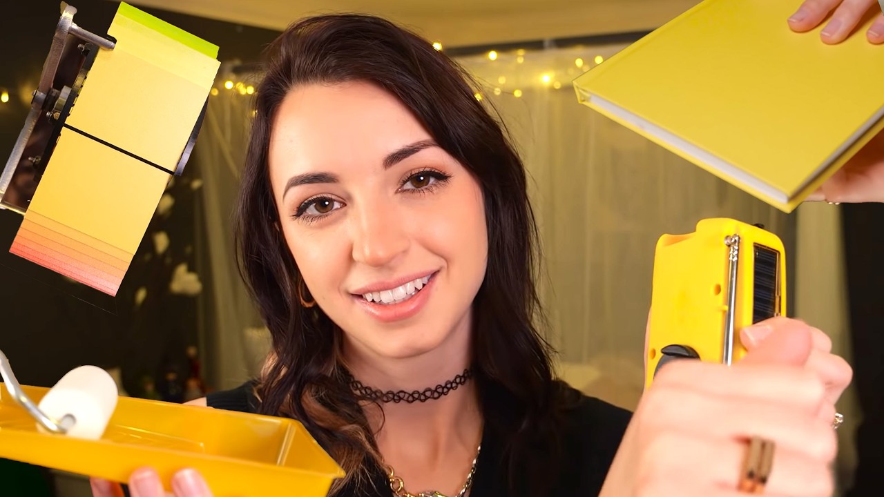 YELLOW ASMR Trigger Collection! - YouTube