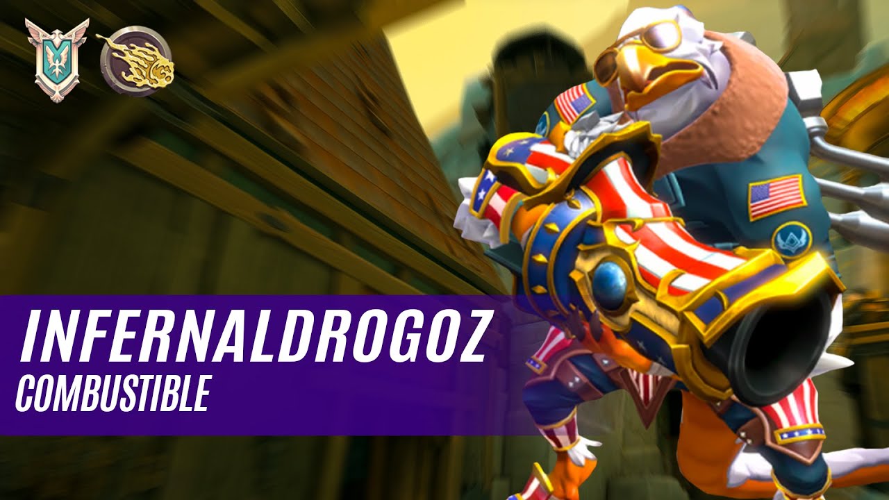 InfernalDrogoz DROGOZ PALADINS COMPETITIVE (MASTER) COMBUSTIBLE - YouTube