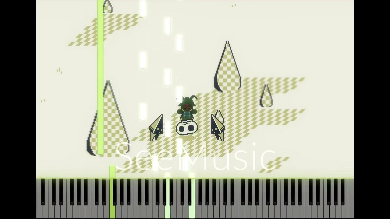 Yume 2kki - Green Pattern World (Piano Tutorial) - YouTube
