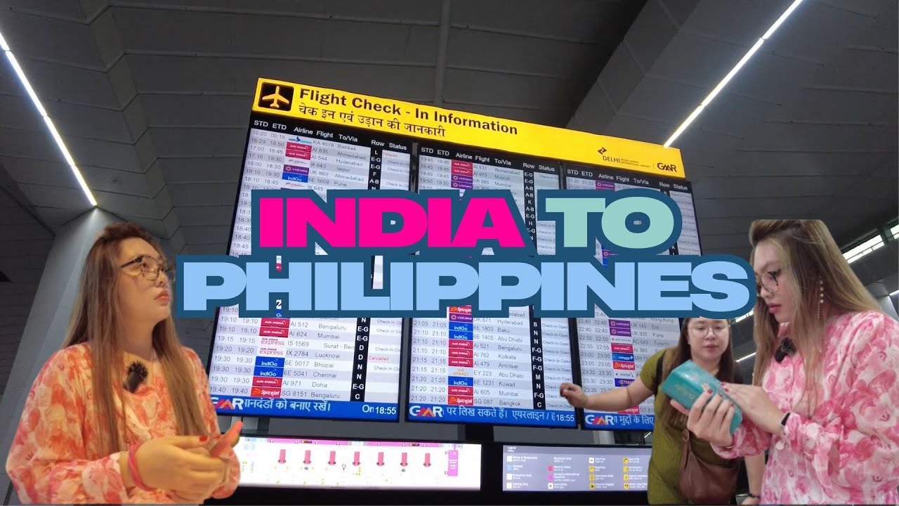 India Vlog 45: Delhi to Manila flight via Malaysia Airlines - YouTube