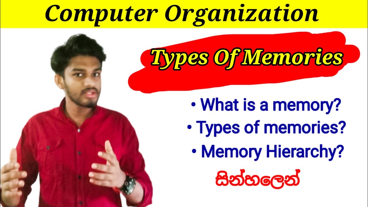 What Is A Memory |Types Of Memories | Memory Hierarchy | Sinhala - YouTube