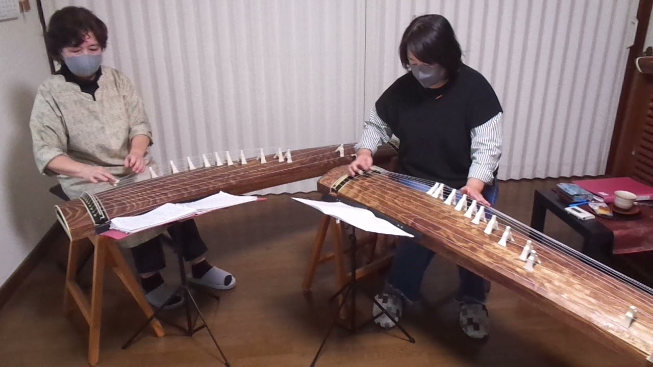 箏duo「OKOTO」(Japanese Koto duo)koto-studio jin - YouTube