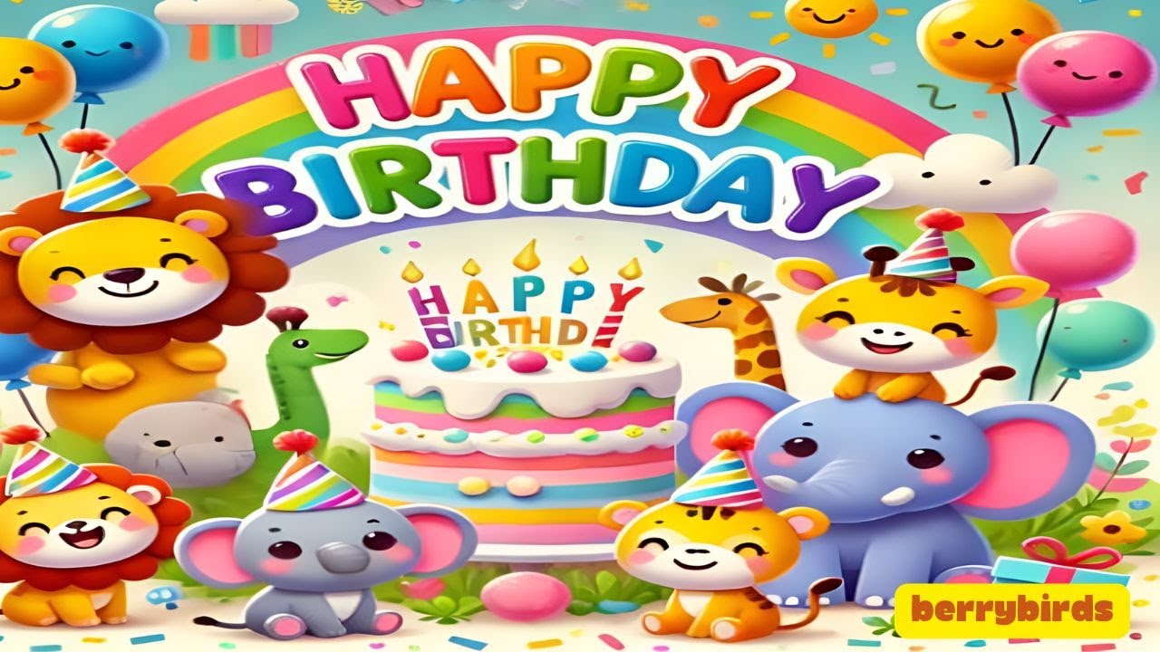 Birthday Rhyme for Kids - YouTube