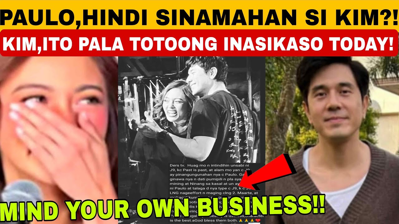 KAKAPASOK LANG‼️KIM,ITO PALA TOTOO INASIKASO PAULO HINDI SINAMAHAN SI ...