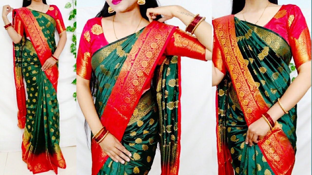 Basic Saree Draping Tips looks you perfect/How to wear saree neat ...
