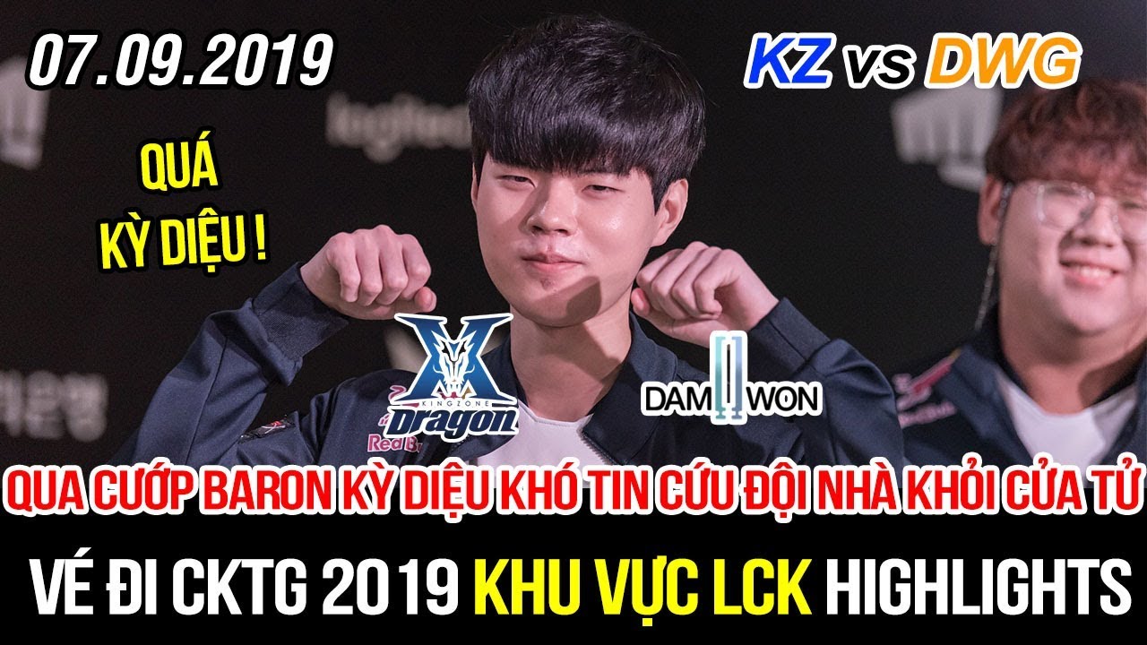 [Vé đi CKTG 2019] KZ vs DWG Game 2 Highlights | Màn lật kèo kỳ diệu và ...