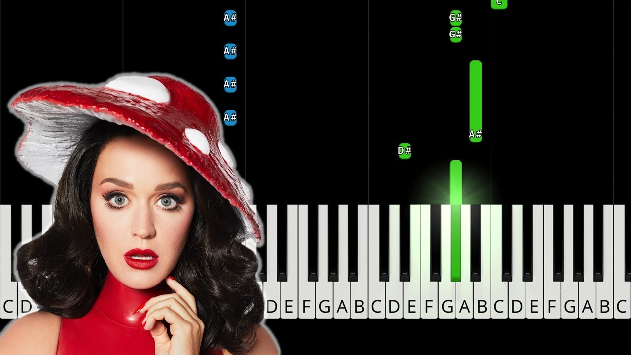 Katy Perry - Firework - EASY Piano Tutorial - YouTube