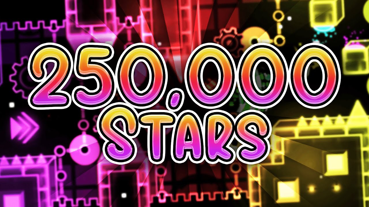 250,000 Stars | Geometry Dash 2.11 | MrSpaghetti - YouTube