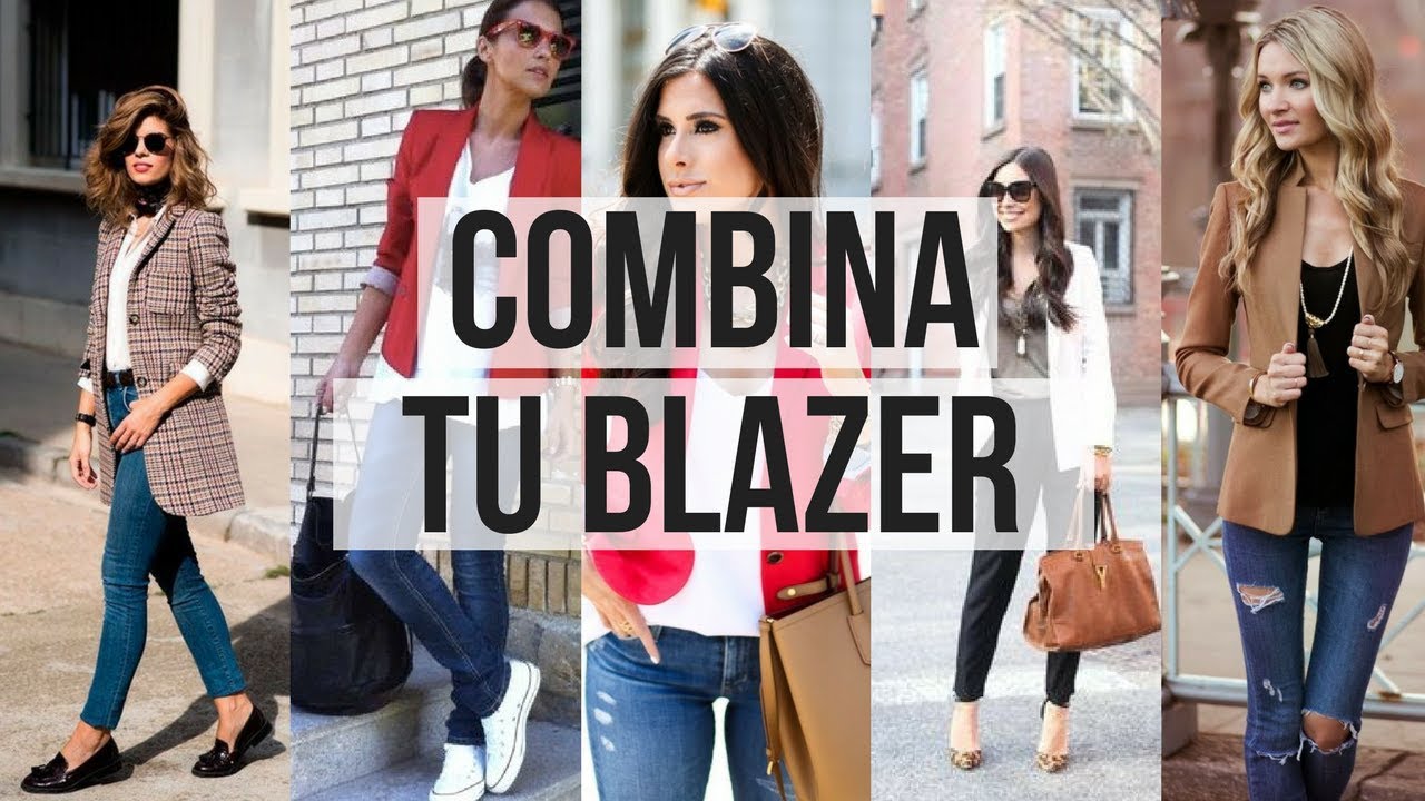 COMO COMBINAR TU BLAZER ♥ - YouTube