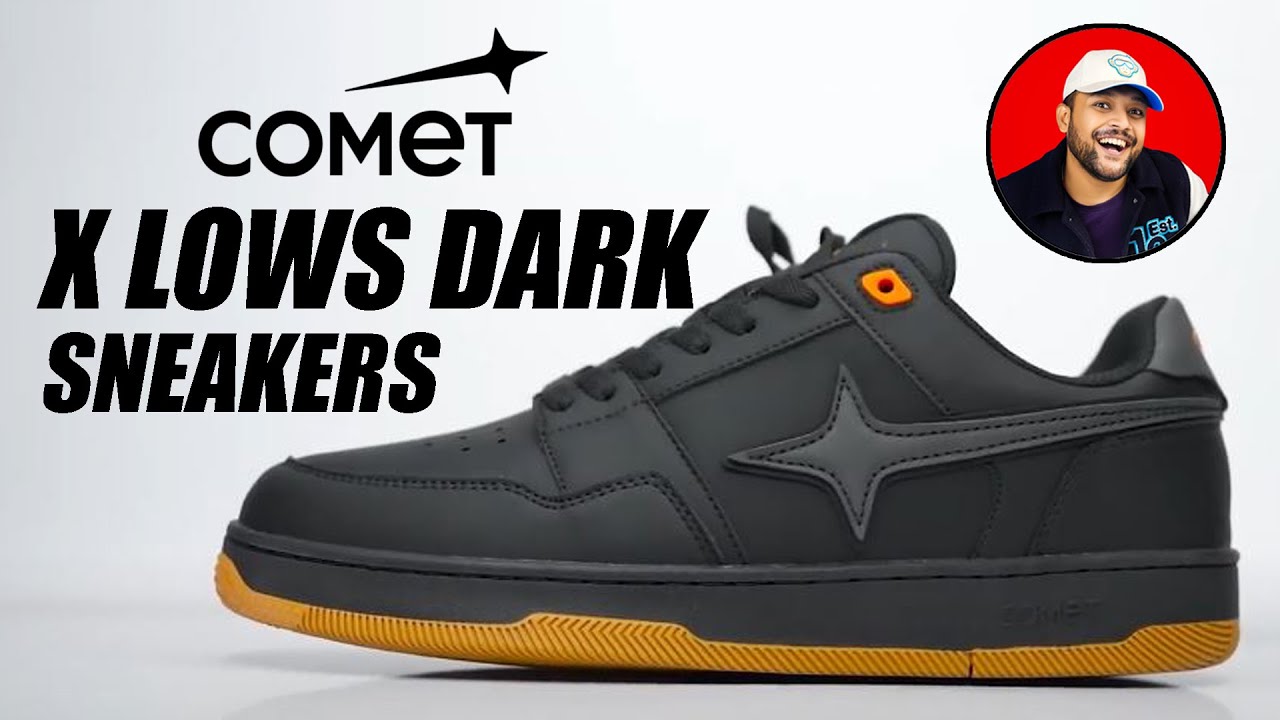 Comet X lows Dark Sneaker for Men | UNBOXING & Review: Ankush Kumar By ONE CHANCE - YouTube