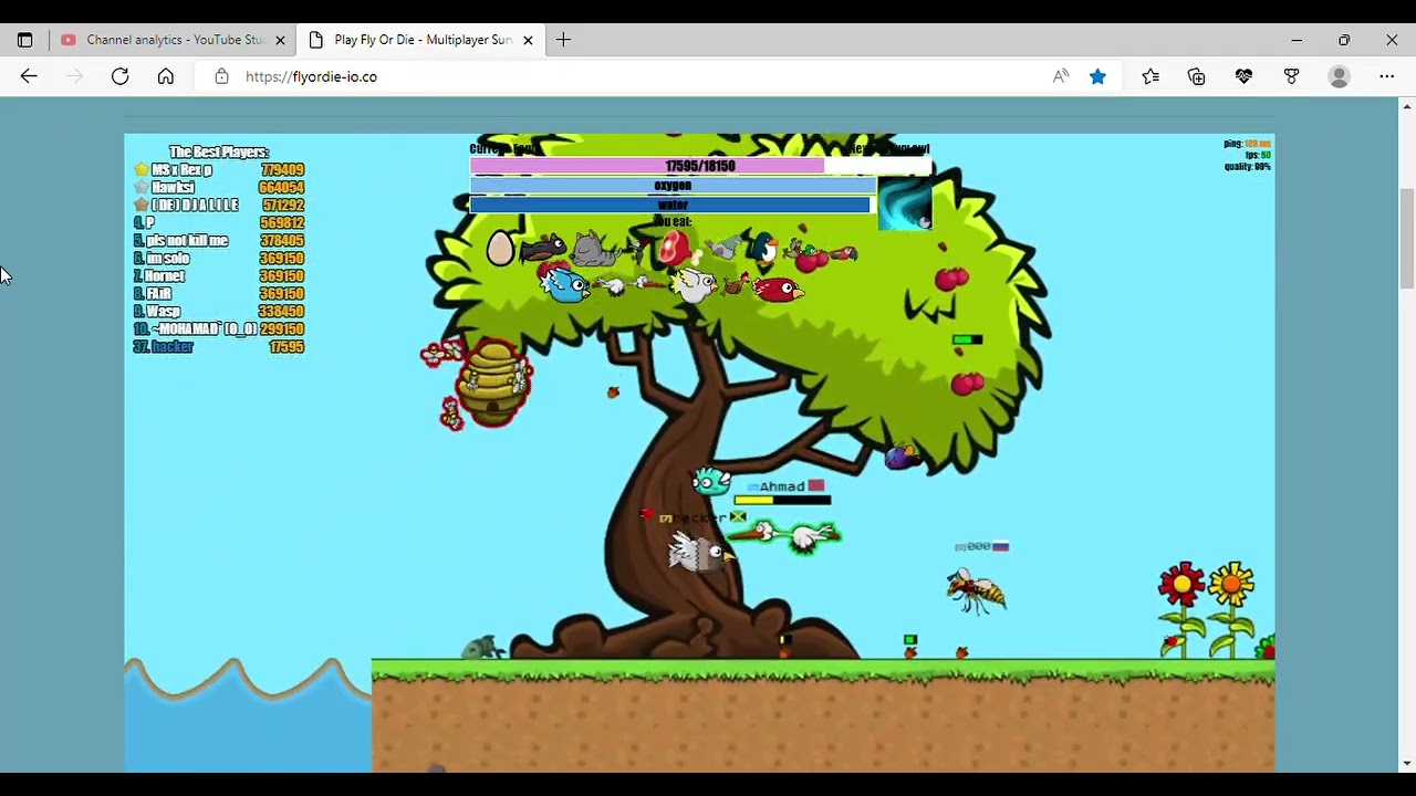 fly or die .io - YouTube