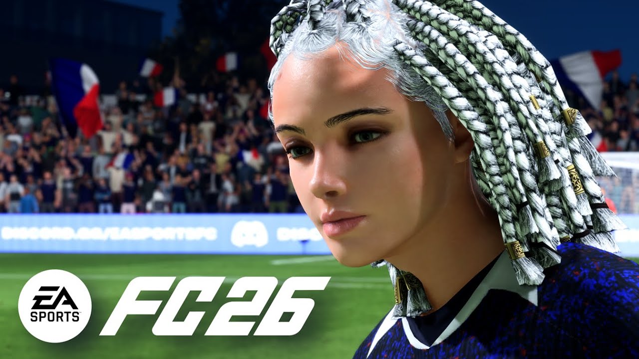 EA SPORTS FC 26 Cute Female Character Creation - french girl V. 08 ...