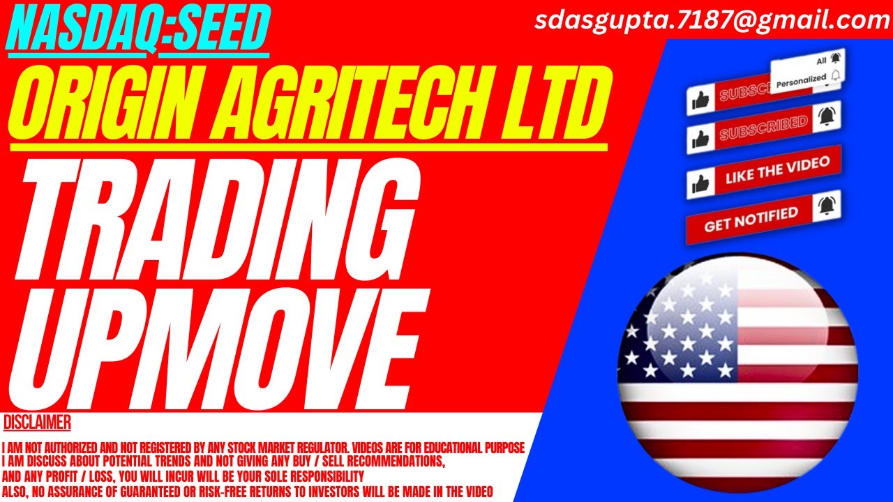 TRADING UPMOVE : SEED STOCK ANALYSIS | ORIGIN AGRITECH STOCK - YouTube