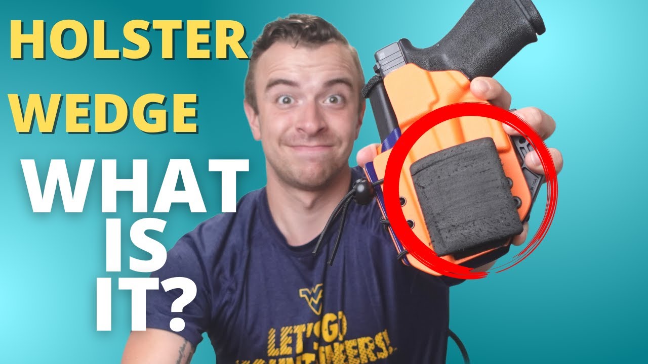 Concealed Carry Comfort: The Holster Wedge Guide for Beginners - YouTube