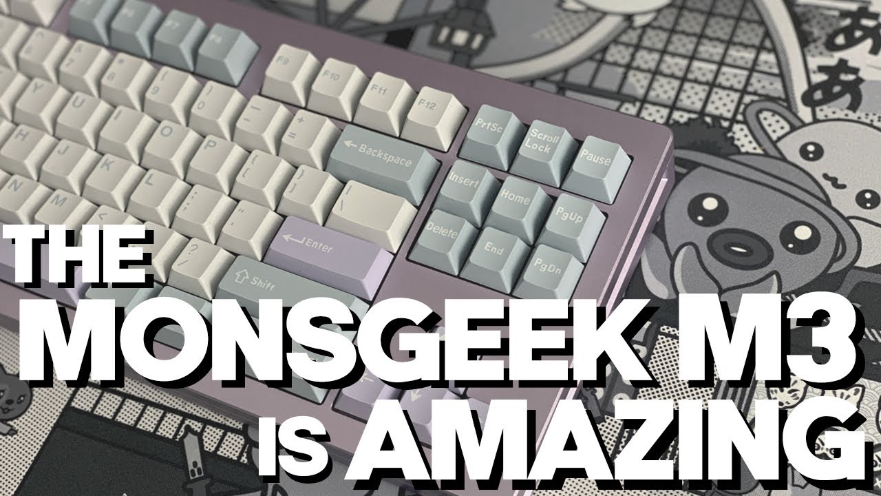 Monsgeek M3 - Unboxing, Initial Thoughts, Build and Sound Test - YouTube