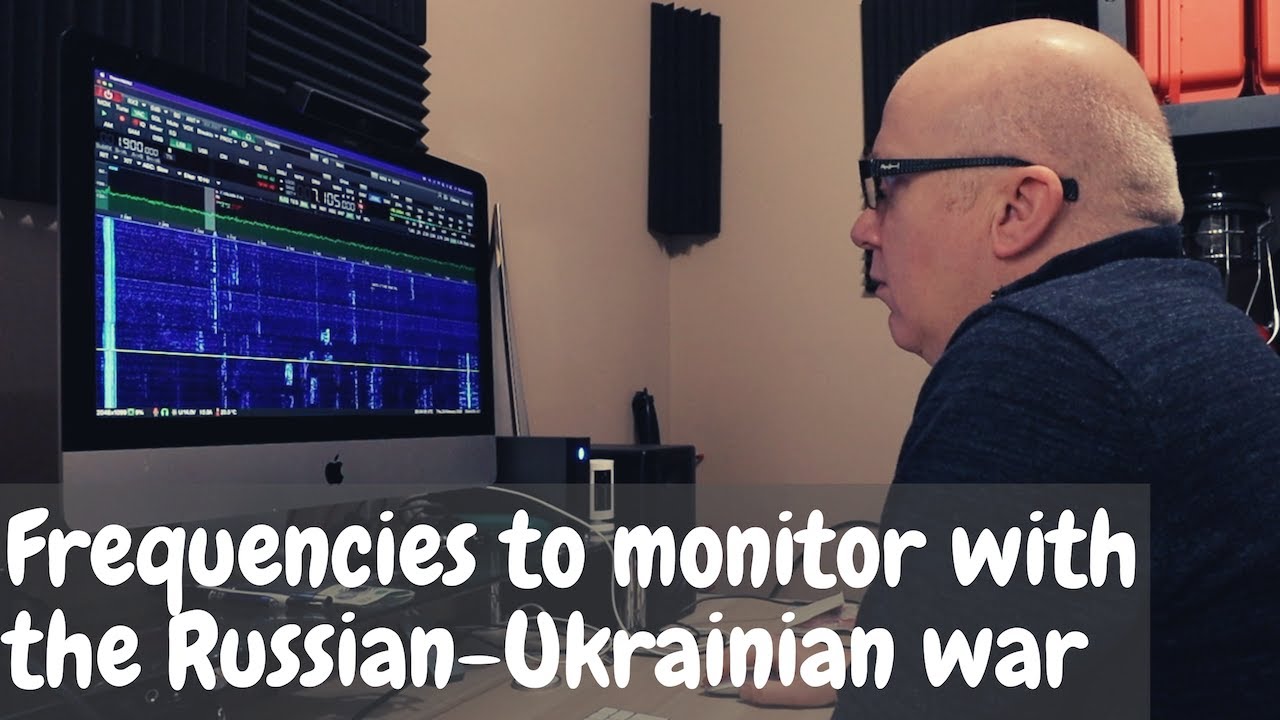 How to monitor Ham Radio frequencies in the Russian-Ukraine war - YouTube