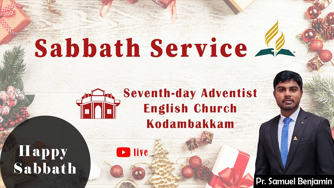 Pr. Samuel Benjamin | Sabbath Service | 21 Dec 2024 - YouTube