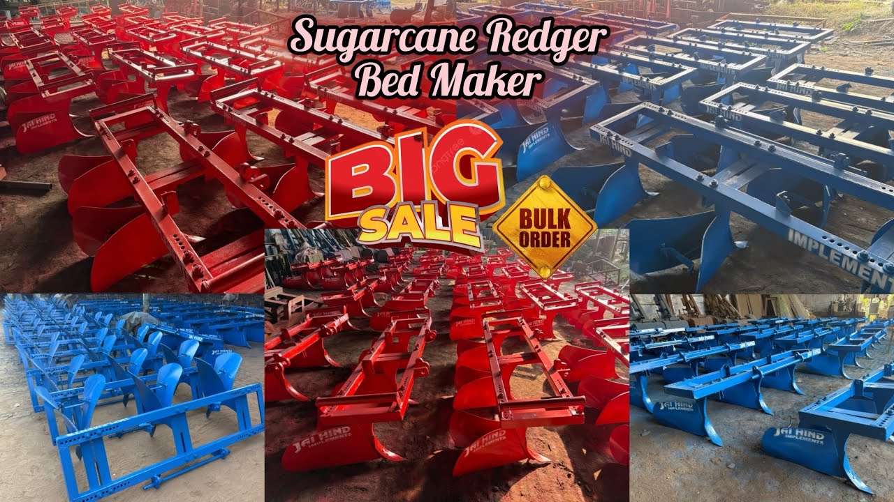 Bed Maker in Bulk Quantity 🔥 | High Quality Budget Sugarcane Redger 🚜🌾 ...