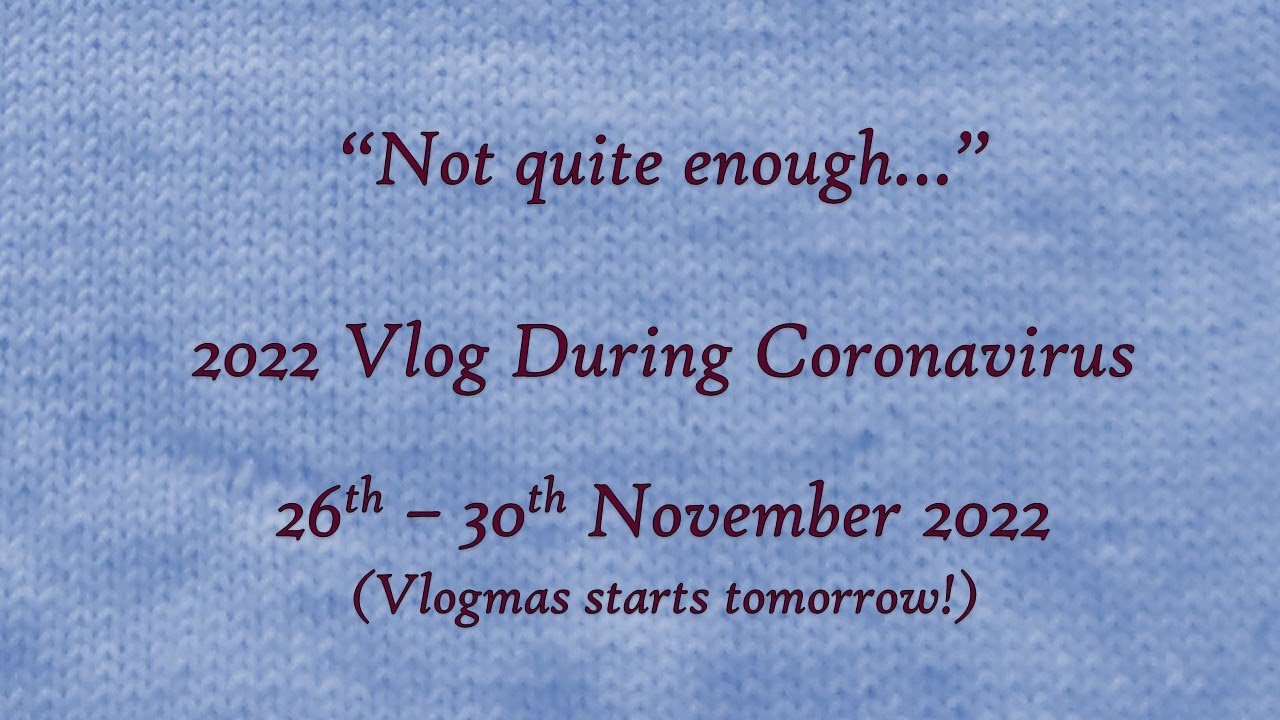 Not Quite Enough...Hair Colour, Part-week ending 30th November 2022 ...