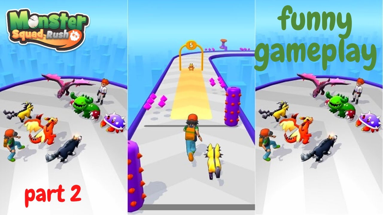 Monster squad rush gameplay walkthrough | - YouTube