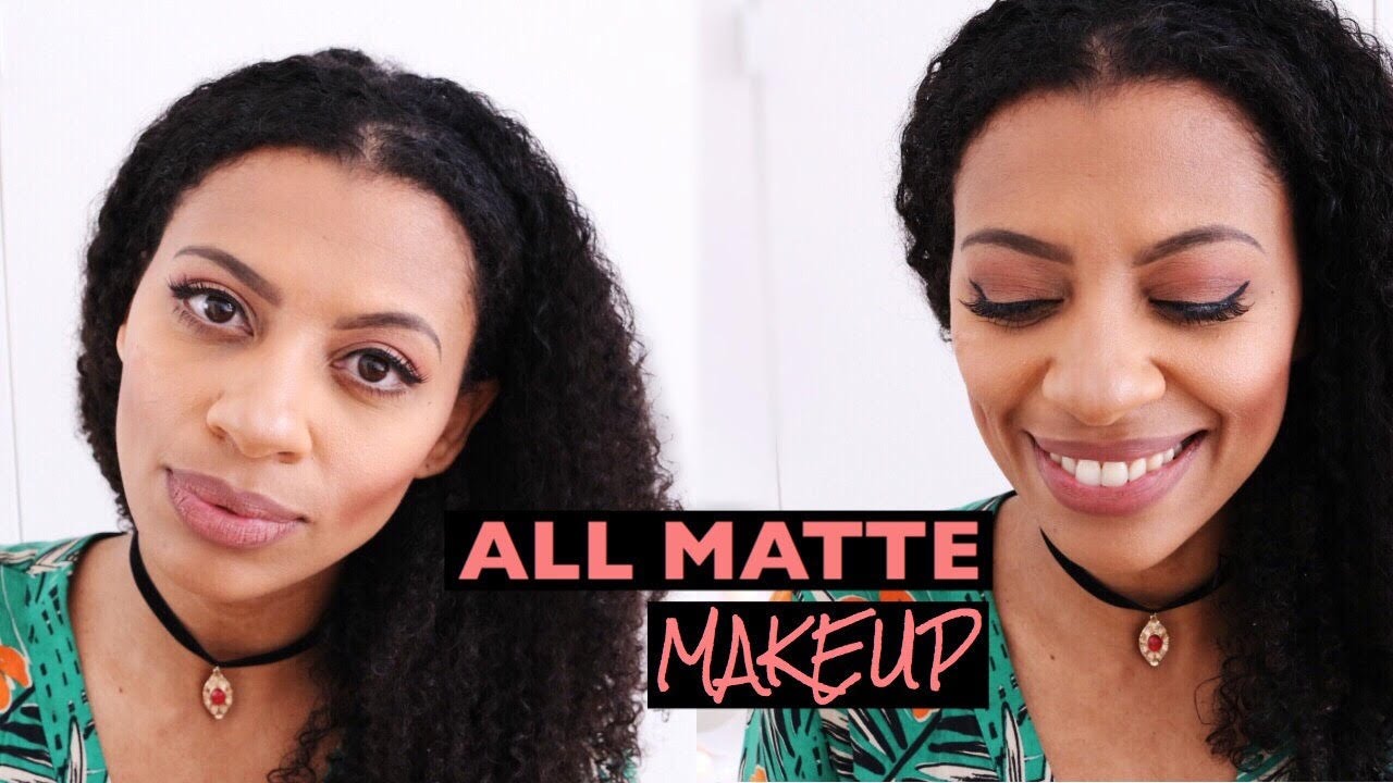 All Matte Makeup | Eleanor J'adore | South African Beauty Blogger - YouTube