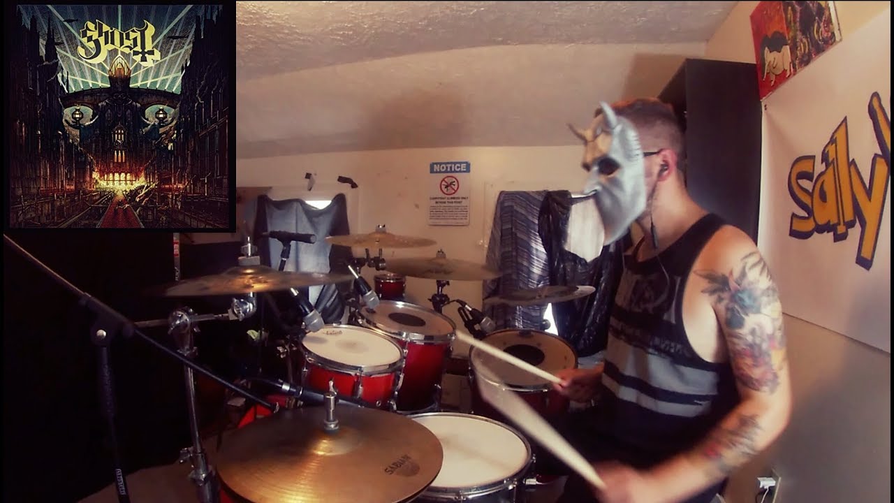 SallyDrumz - Ghost - Absolution Drum Cover - YouTube