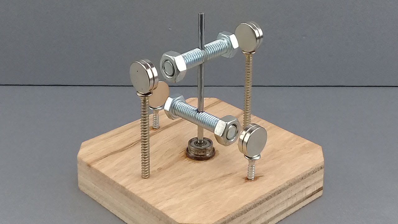 Free Energy Generator Using Powerful Motor - YouTube