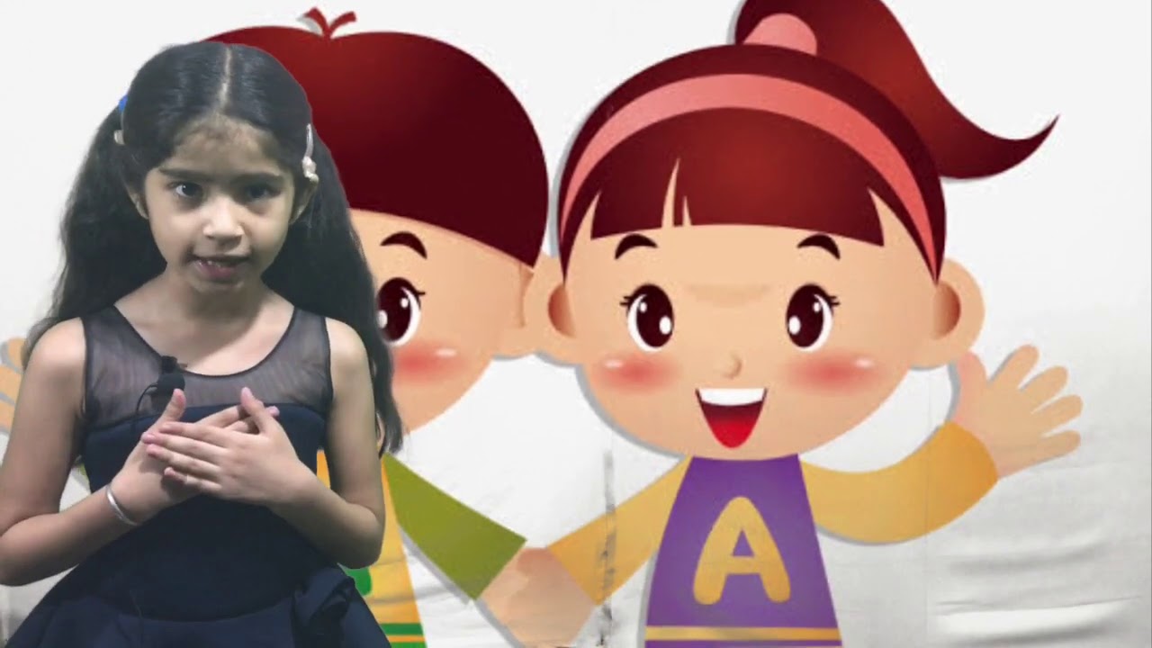 Raju Radha poem for kids - YouTube