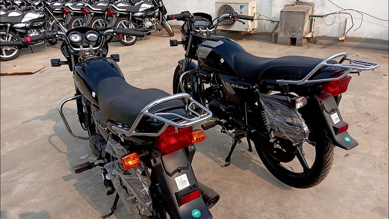 Splendor Plus VS Splendor Xtec 💪 Comparison Review | splendor plus vs ...